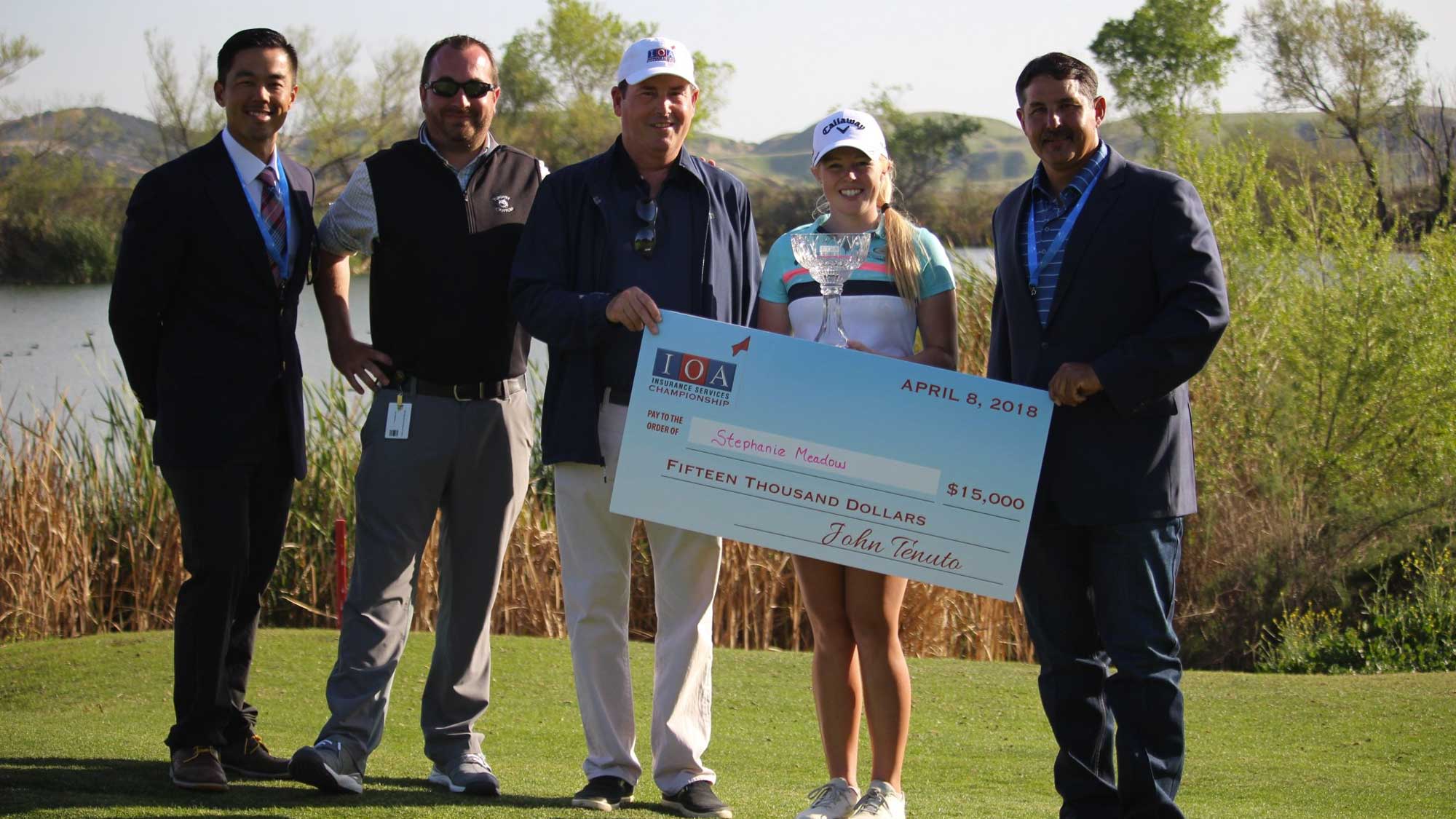 Stephanie Meadow Reflects on her Win at the IOA Championship | News ...